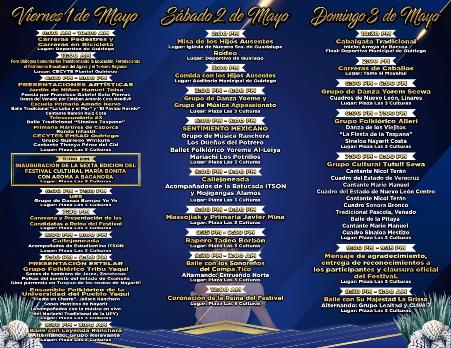 Agenda turística para mayo – valledelmayo.com